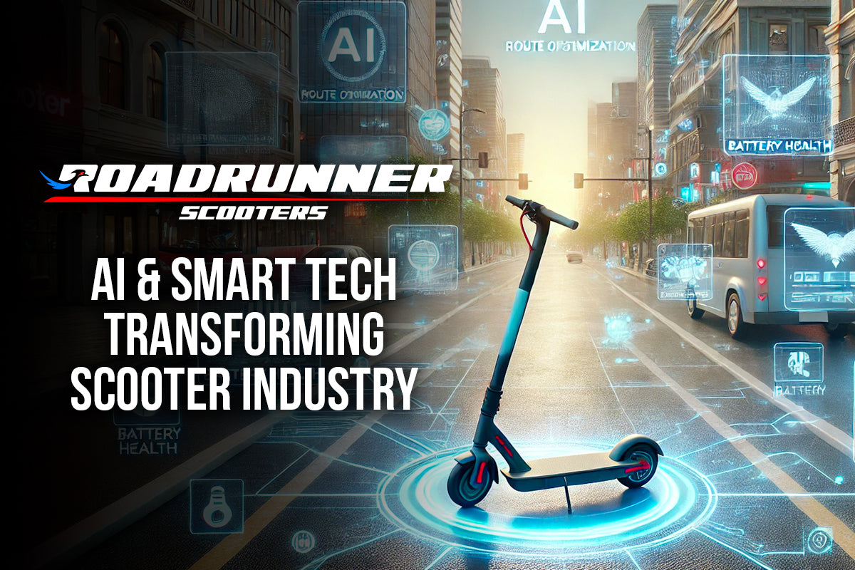 How AI and Smart Technology Are Transforming the Electric Scooter Indu – RoadRunner Scooters