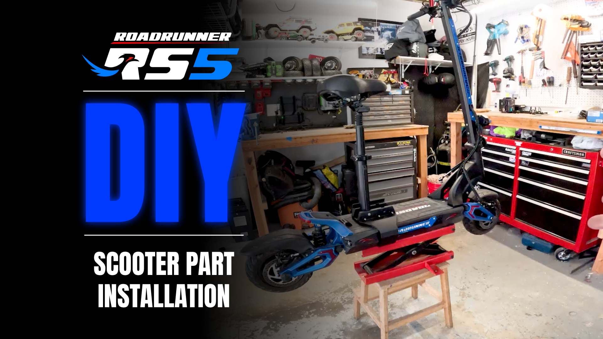 RoadRunner RS5 Seat Installation – RoadRunner Scooters