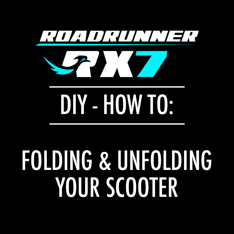 How to Fold and Unfold Your RX7 – RoadRunner Scooters