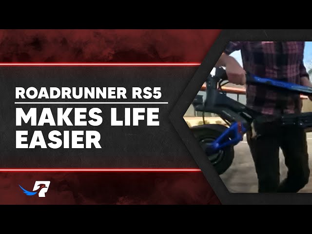 RoadRunner RS5 Make Life Easier! – RoadRunner Scooters