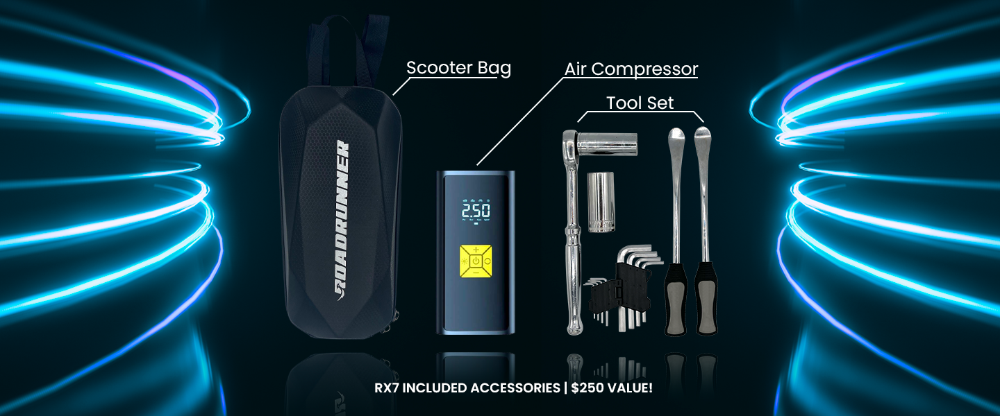 NEW! RX7 Electric Scooter – RoadRunner Scooters